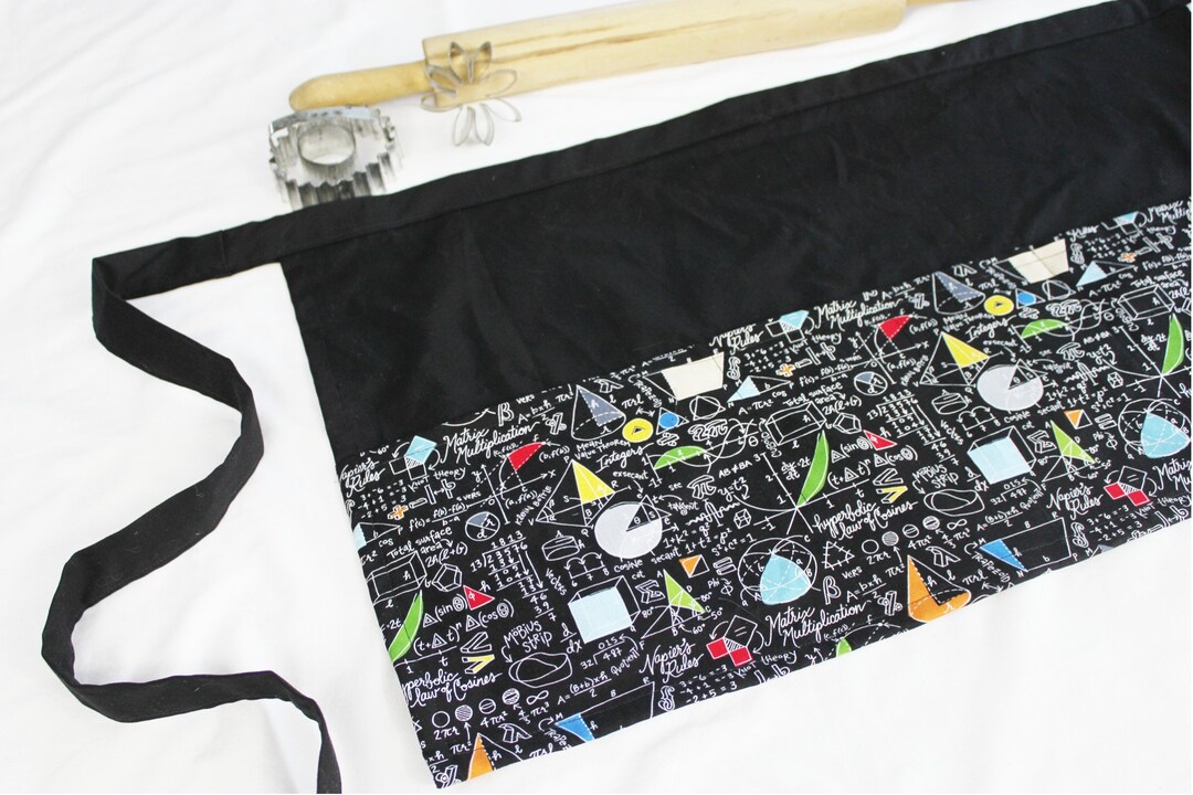 Algebra Math Teacher Adult Apron - Black Background - Ready to Ship - Etsy