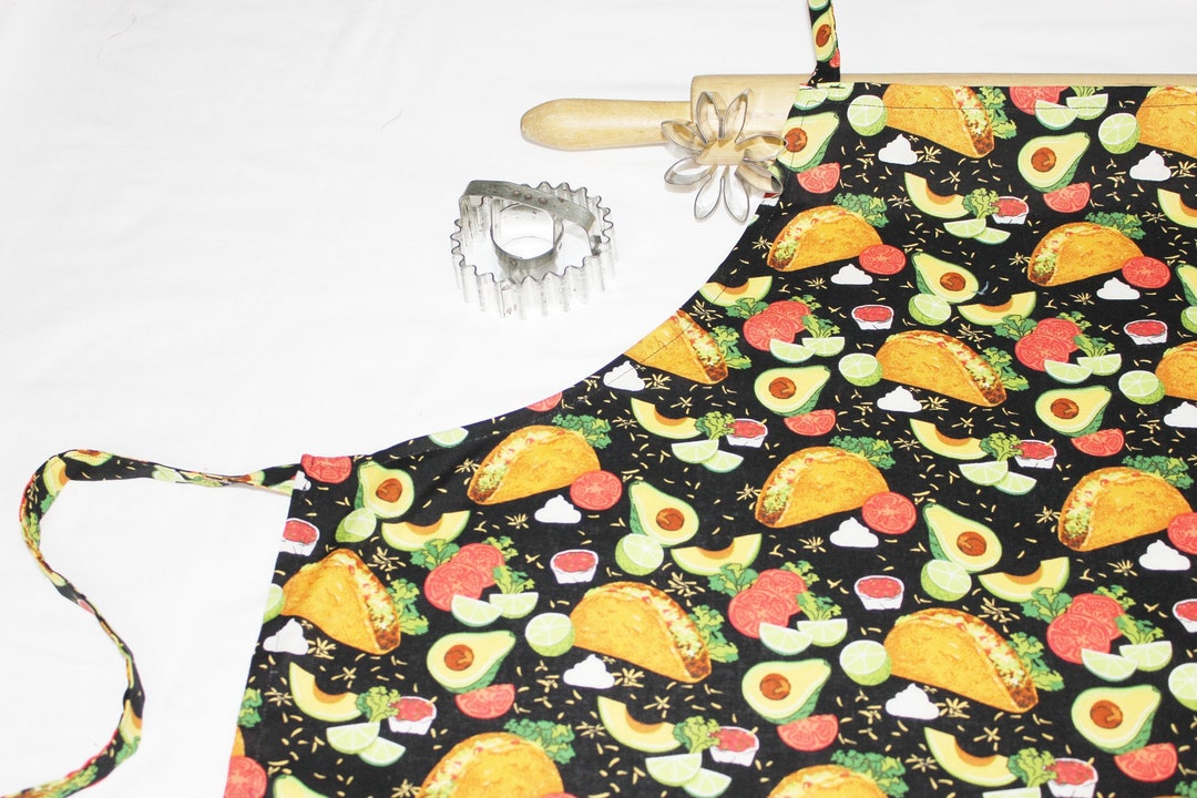 Adult Apron - Tacos - Ready to Ship - Etsy