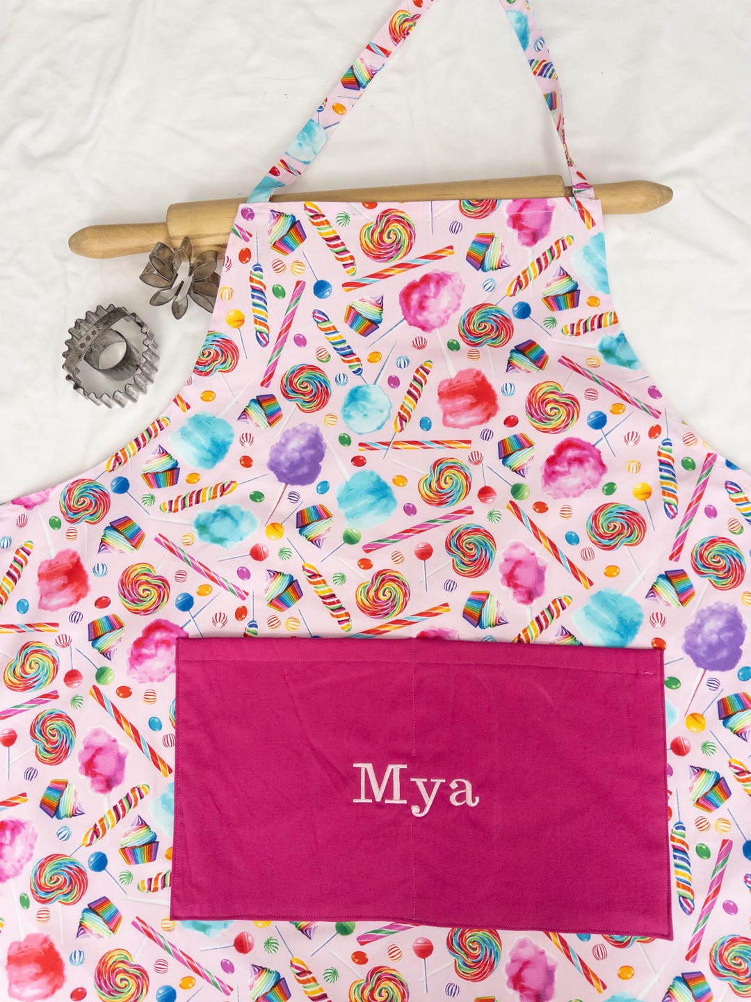 Personalized Plus Size Apron - Candy and Confections - Made to Order - Etsy