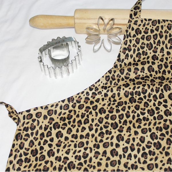 Leopard Apron - Etsy