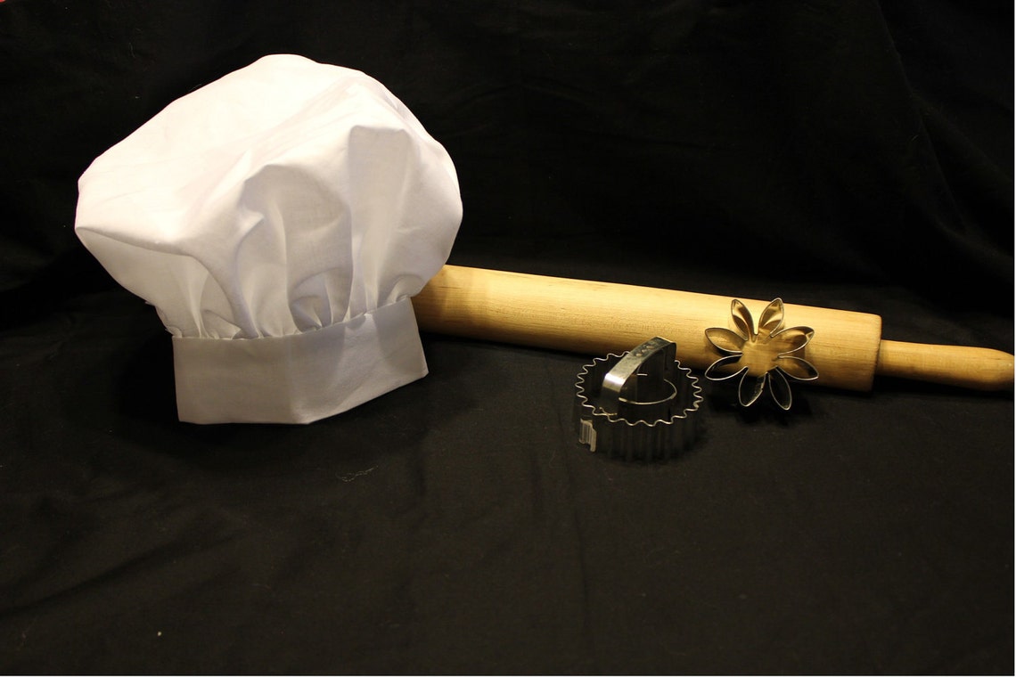 White Child Chef Hat Adjustable Ready to Ship - Etsy