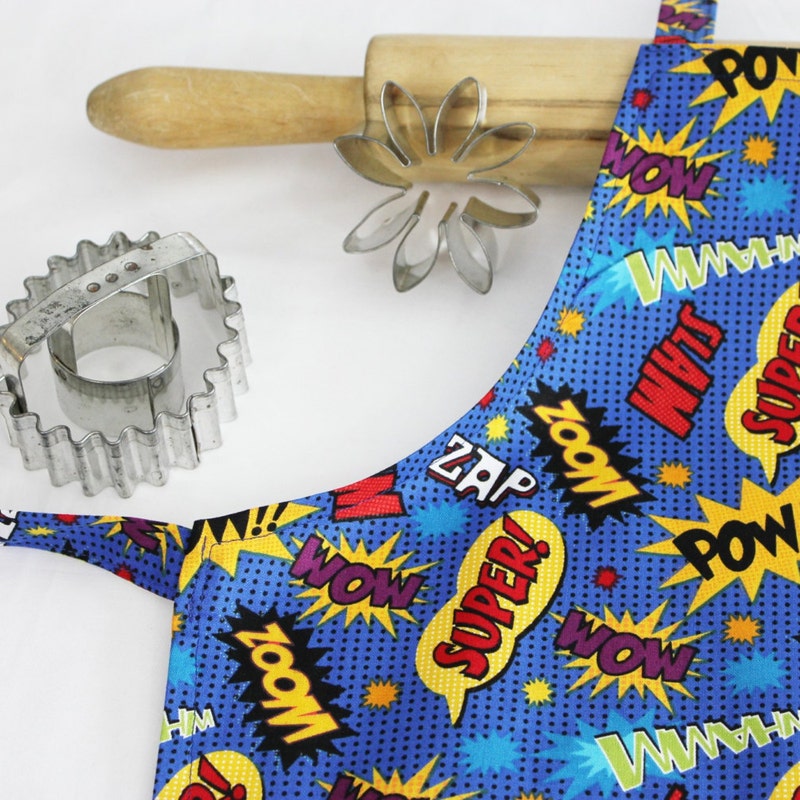 Superhero Apron - Etsy