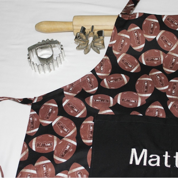 Football Apron - Etsy