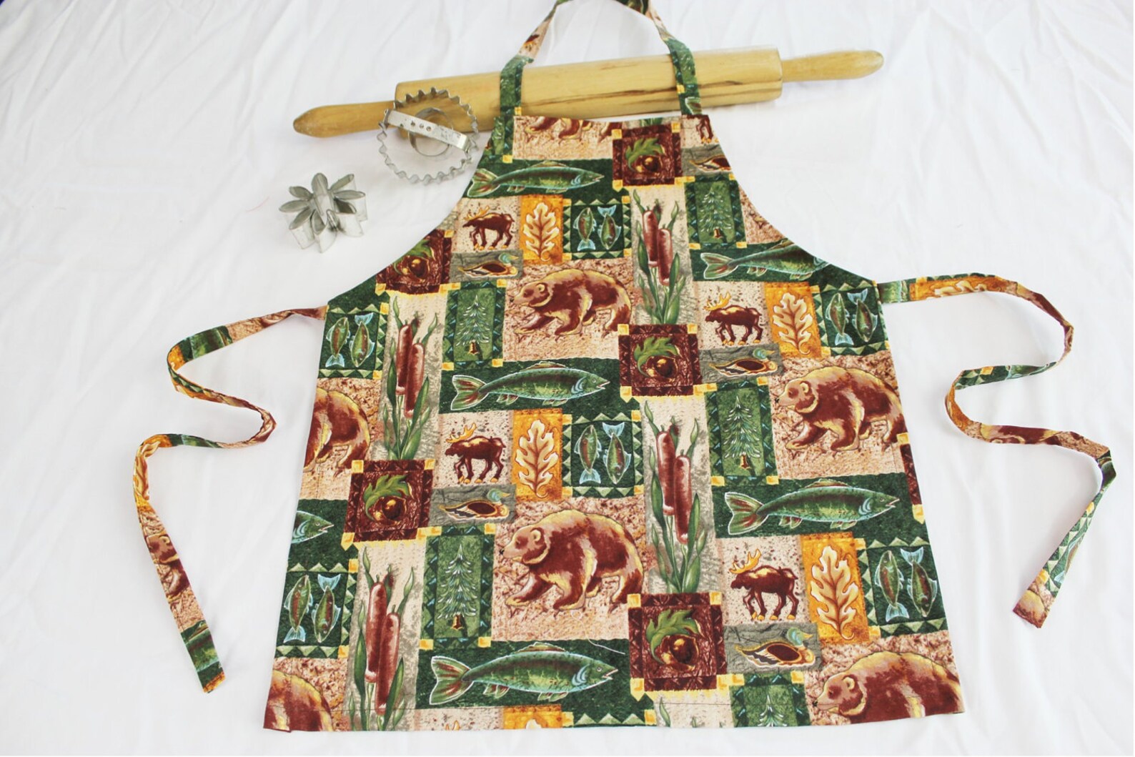 In the Woods Child Apron Ready to Ship | Etsy