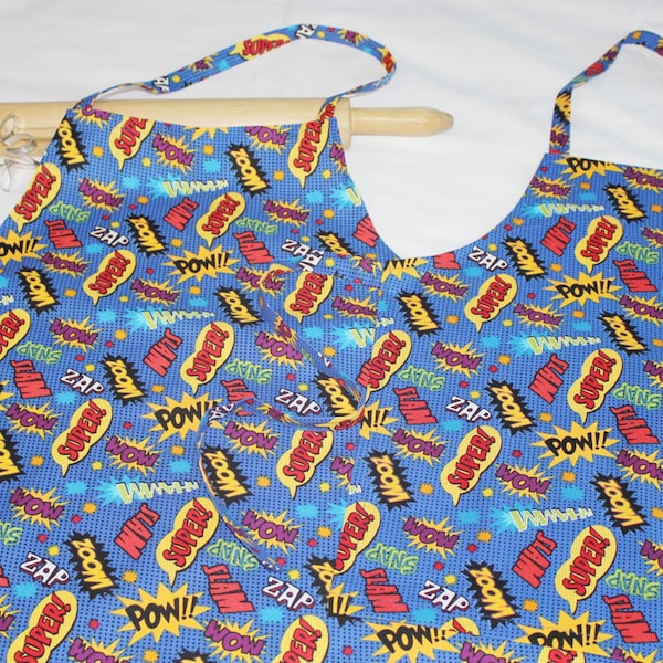 Superhero Apron - Etsy
