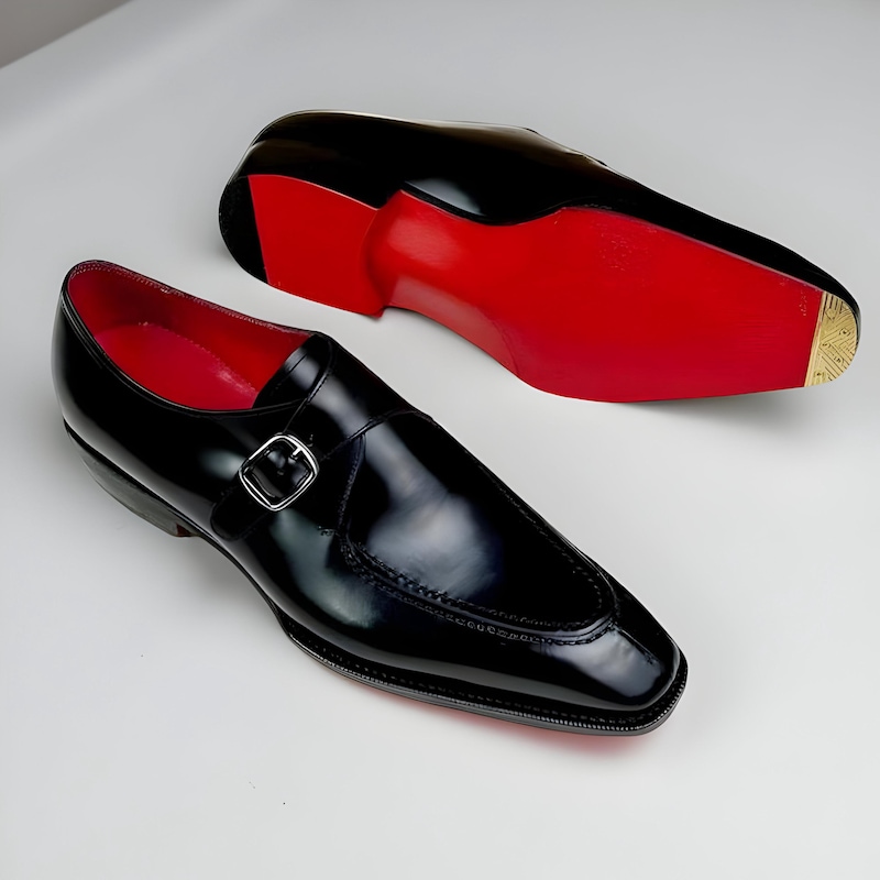 Mens Red Sole Boots - Etsy