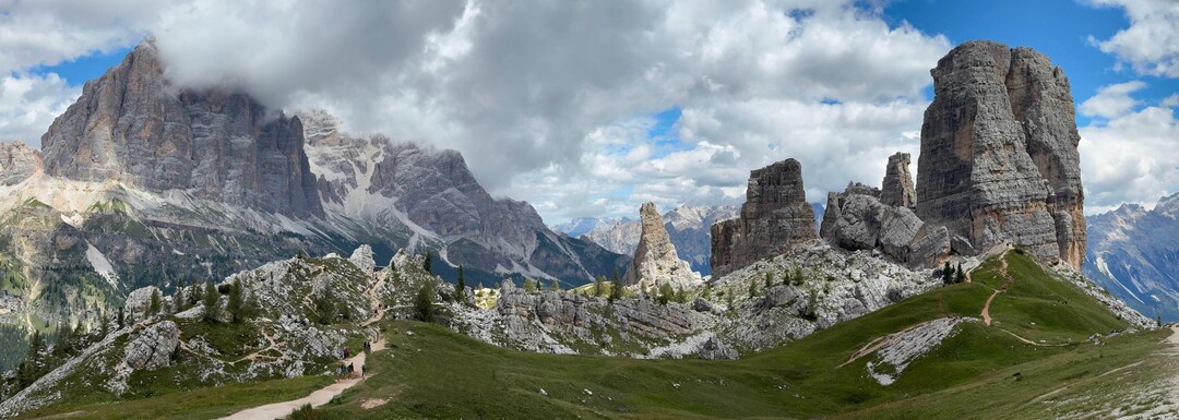 Cinque Torri Dolomites – Mountain Landscape Photography, Italian Alps ...