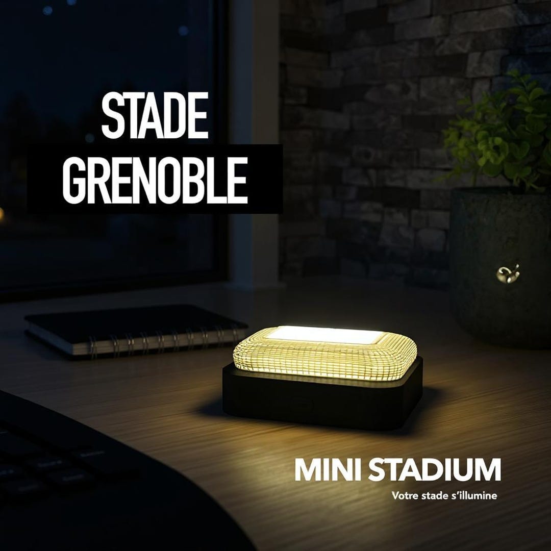 MINI STADIUM – Grenoble Stadium | Rechargeable Illuminated 3D Model ...