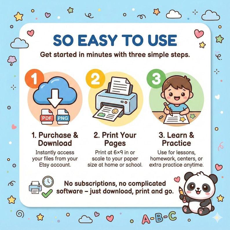 Kindergarten & 1st Grade Mega Workbook – 1000+ Math and Reading ...
