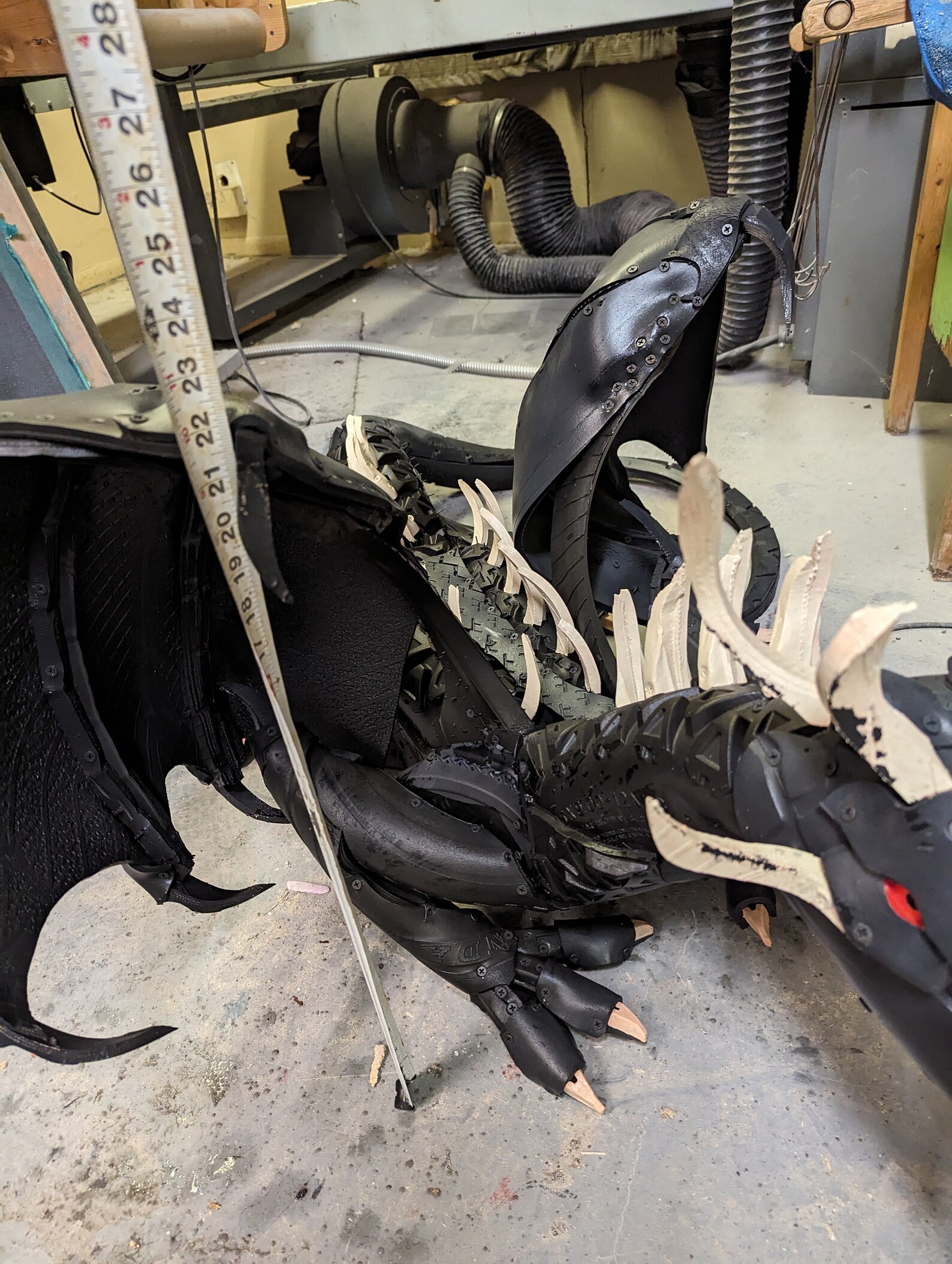 Dragon Sculpture Hand Crafted From Reclaimed Tires - Etsy