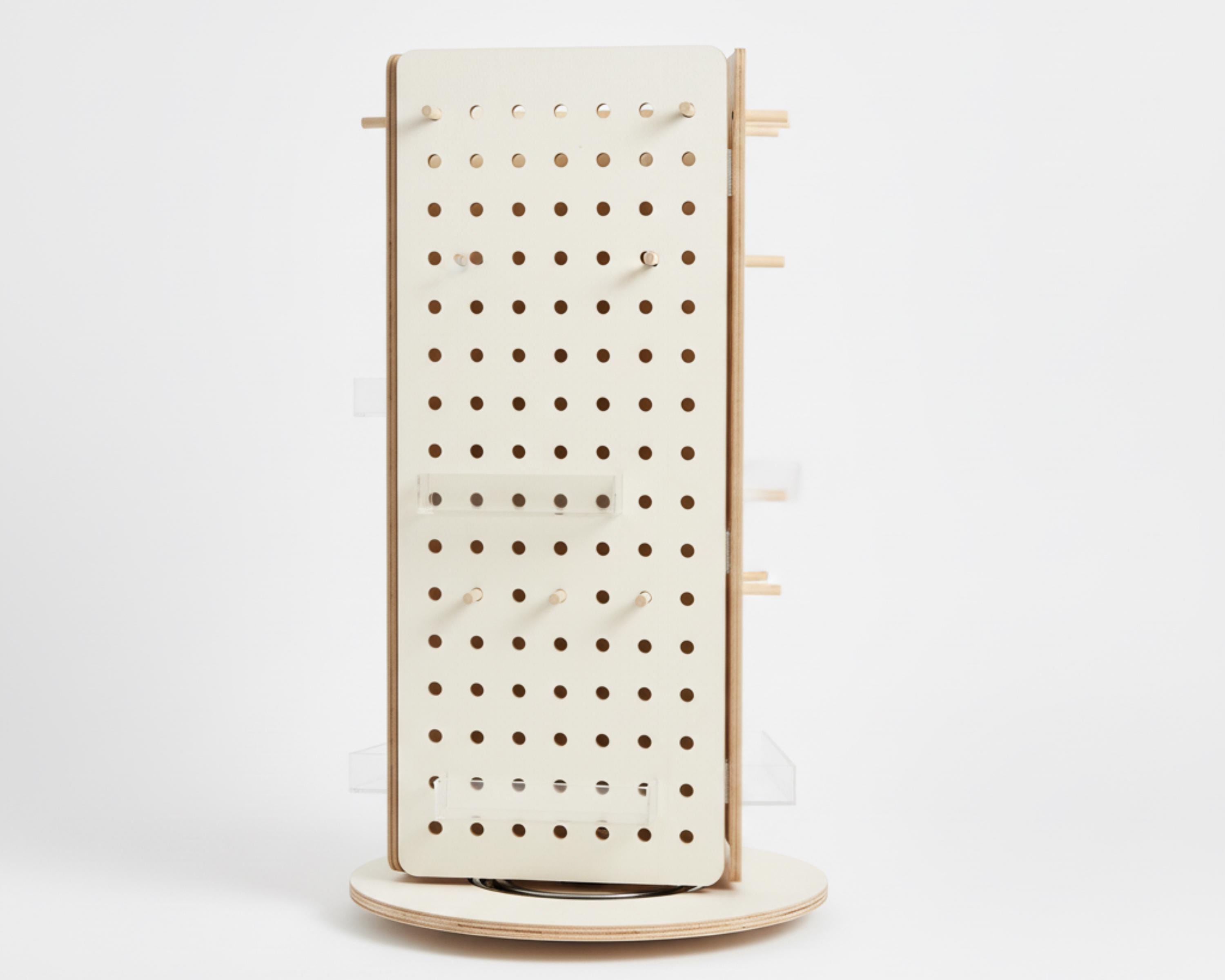 DIY Rotating Pegboard Plan | 360 Spinning Tool Organizer PDF | Garage ...