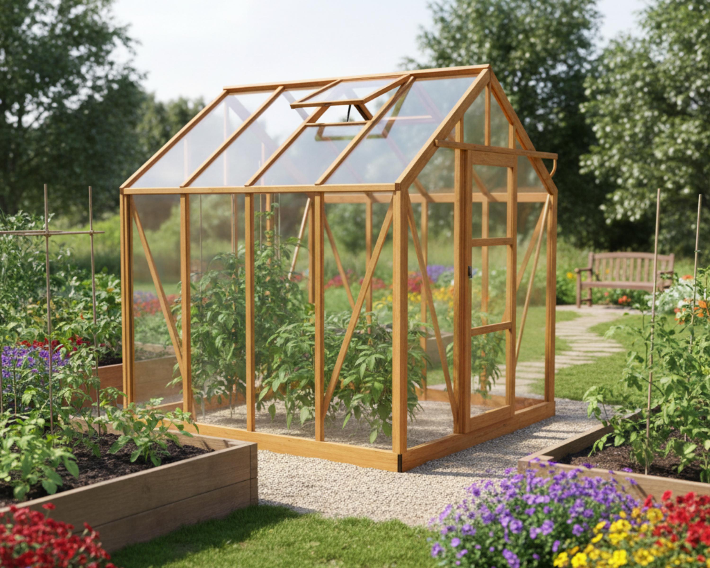 8x8 DIY Greenhouse Plans: Printable Step-by-step Build Guide (PDF ...