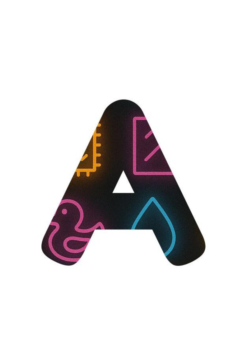 Materials Theme Alphabet Letters • Uppercase A-Z • Bulletin Boards ...