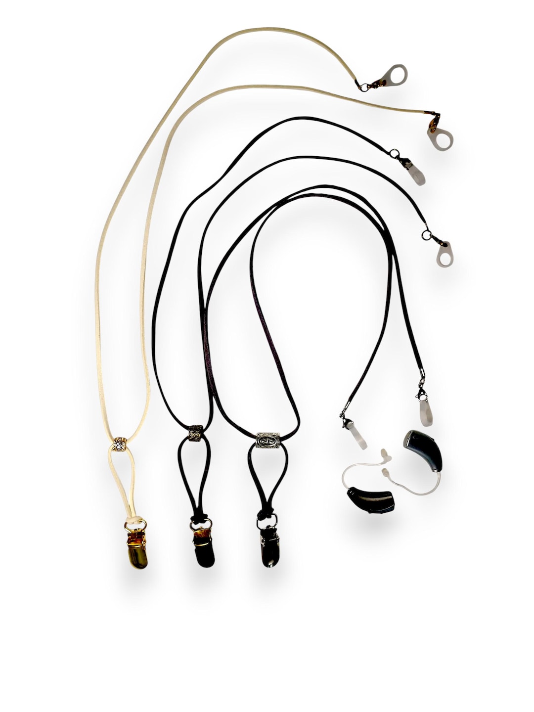 Hearing Aid Retention Cord. Protects BTE Hearing Aids From Falling or ...