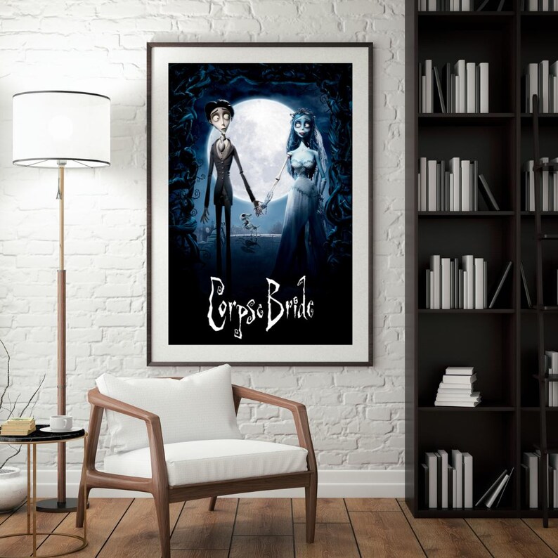 Corpse Bride Poster | Gothic Romantic Film, Tim Burton (digital ...