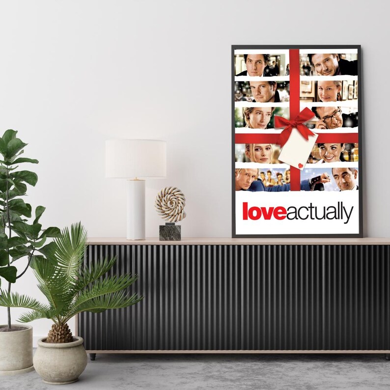 Love Actually Movie Poster | Romantic Comedy Wall Art (digital Download ...