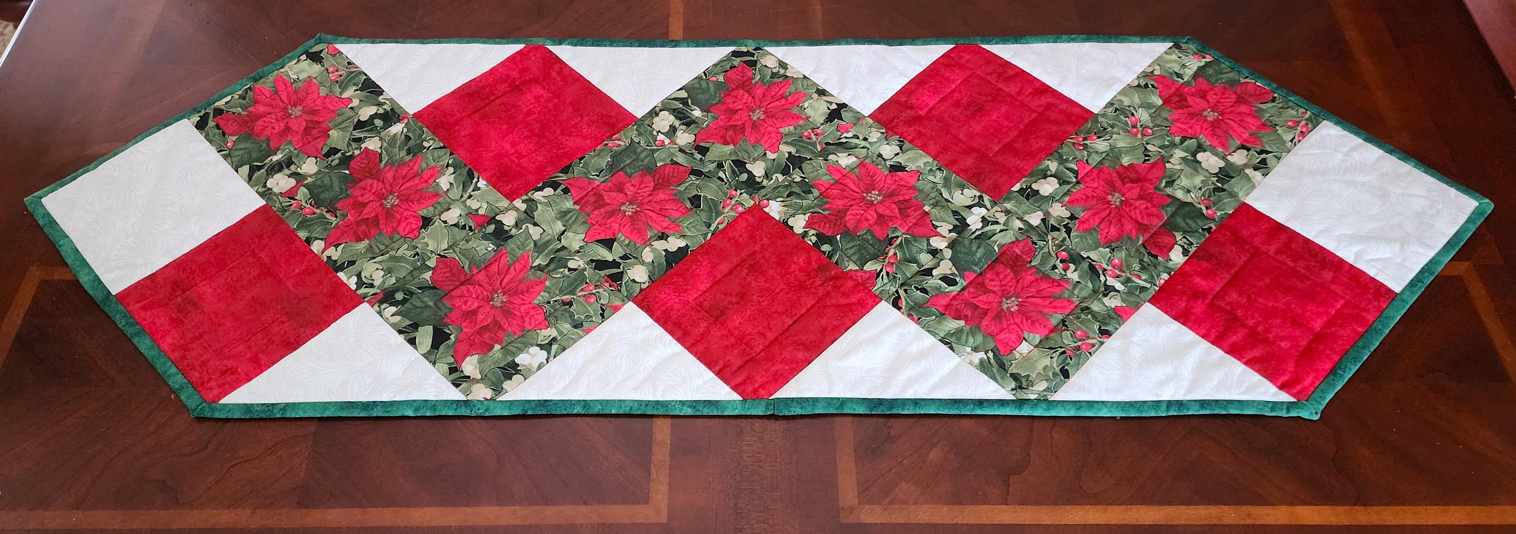 Quilted Christmas Table Runner - Etsy