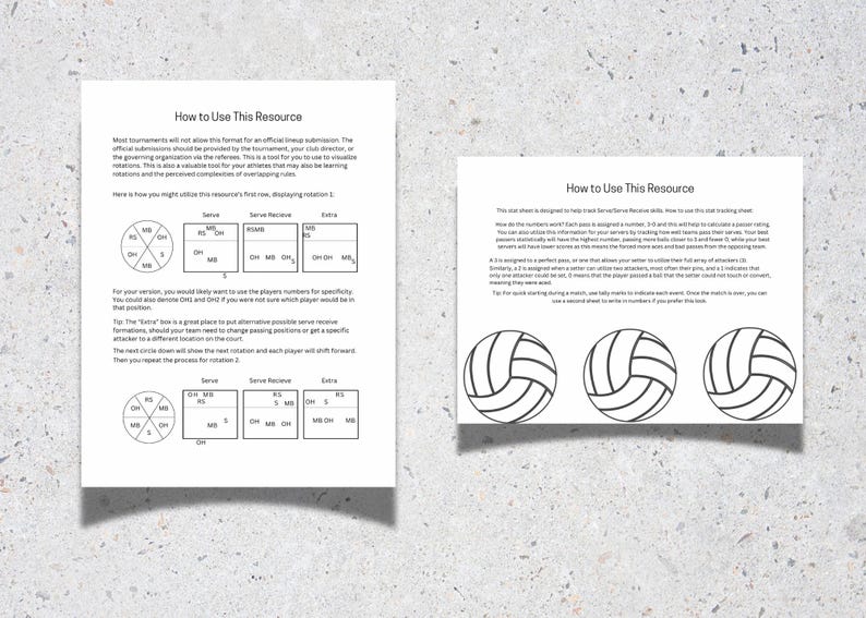 Volleyball Coaching Guide PDF Printable Coaching Resources With ...
