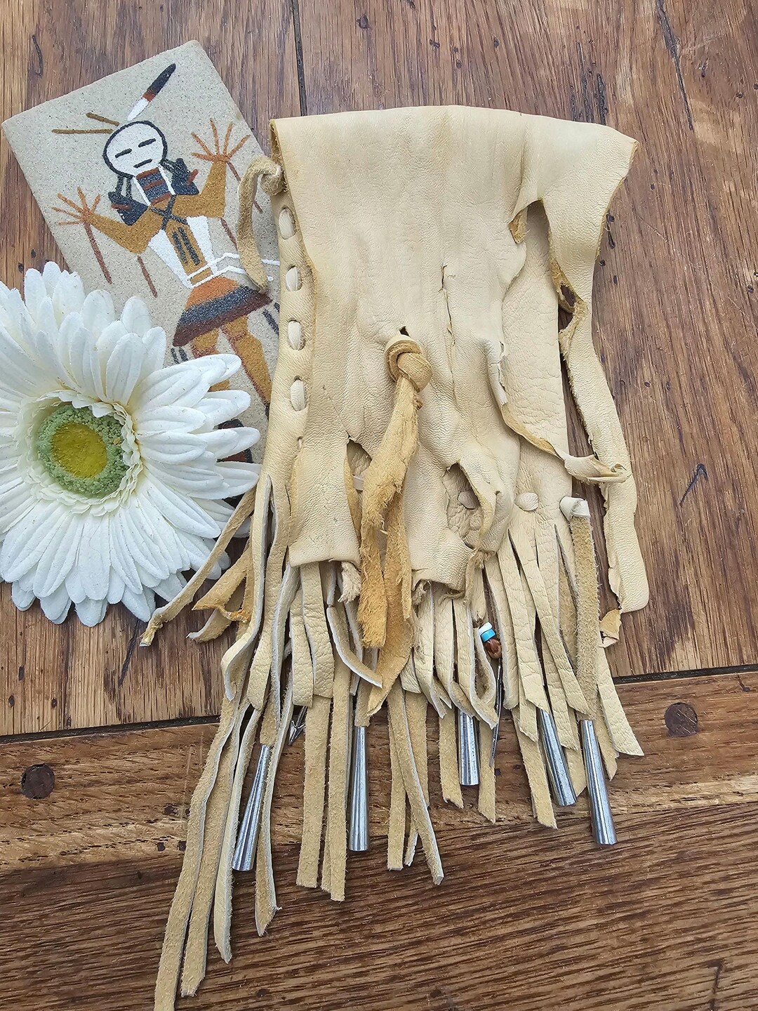 Native American Medicine Bag With Jingle Tassels Buckskin, Medicine ...