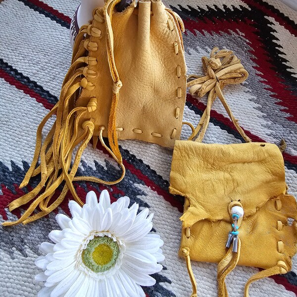 Navajo Pollen Bag - Etsy