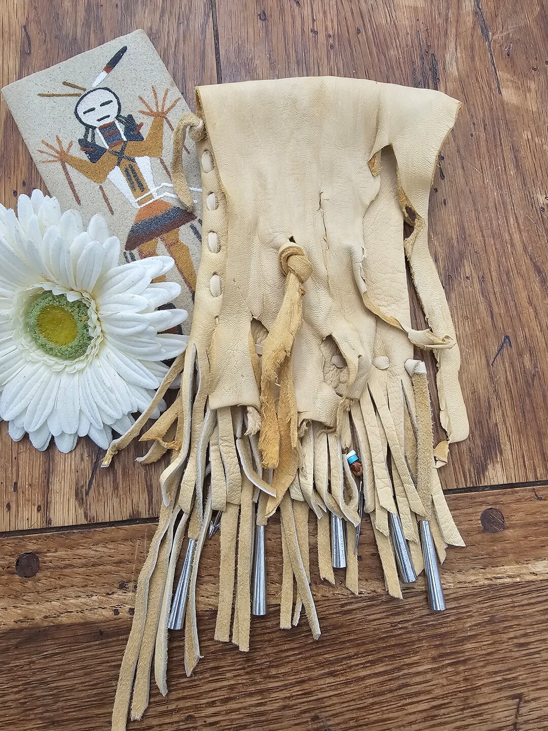 Native American Medicine Bag With Jingle Tassels Buckskin, Medicine ...