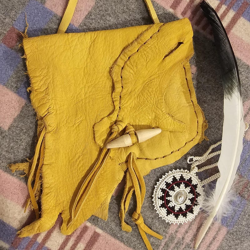 Buckskin Bag - Etsy