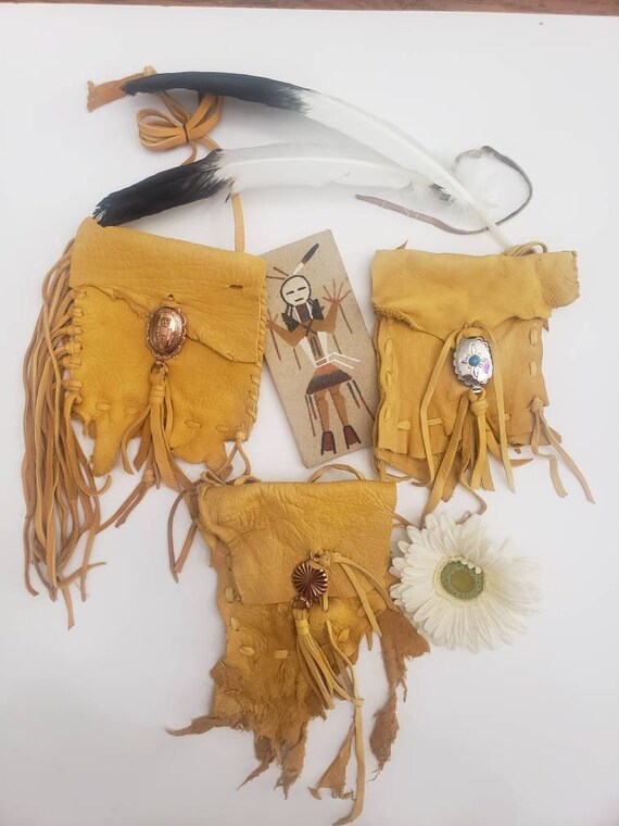 Medicine Bag Native American Satchel Navajo Medicine Bag - Etsy
