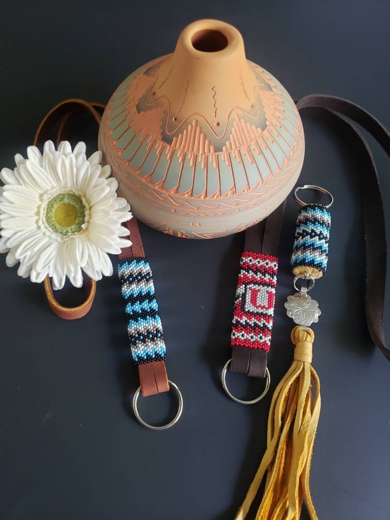 Origional Arrow Design, Native American Original Beaded Lanyard, Native ...