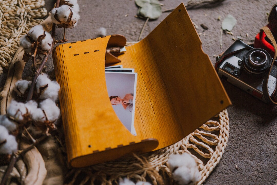 5x7 Wooden Envelope, Photo Box, 3.0 Flash Drive, USB Packaging, Wedding ...