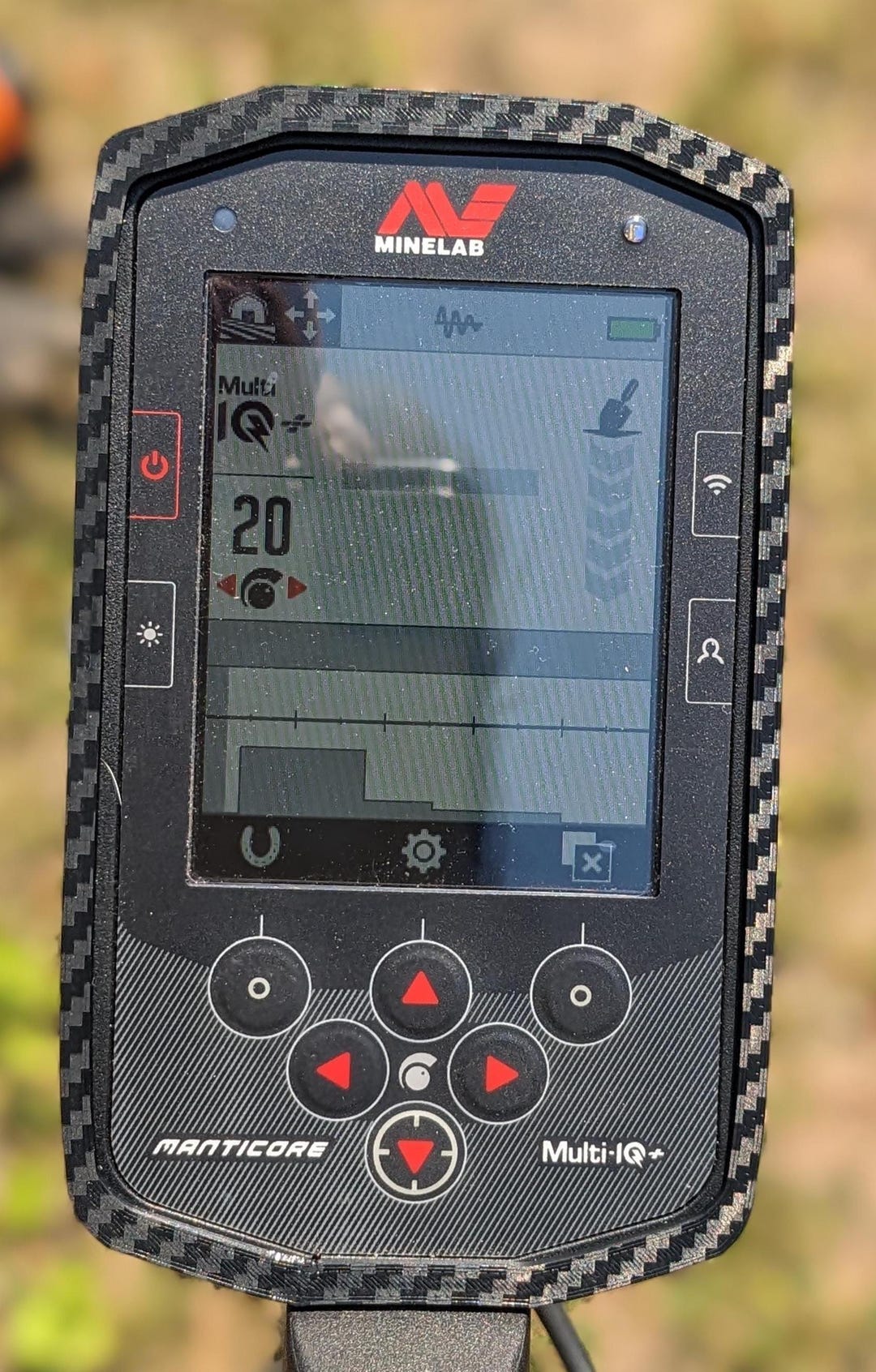 Minelab Manticore Carbon Fiber Rubber Control Unit Cover – Protective ...