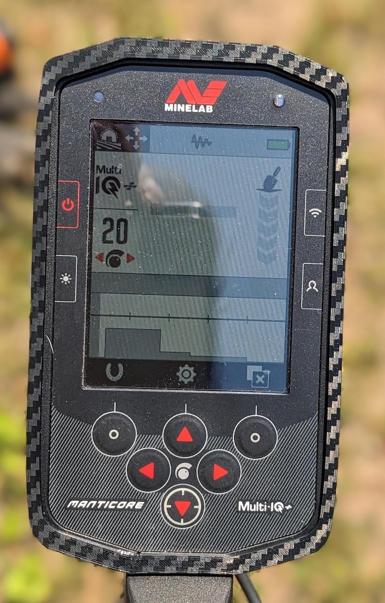 Minelab Manticore Carbon Fiber Rubber Control Unit Cover – Protective ...