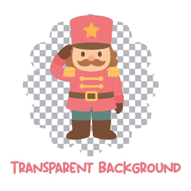 Sweet Nutcracker – Clipart Bundle | 60 PNG 12 Seamless Papers | 300 DPI ...