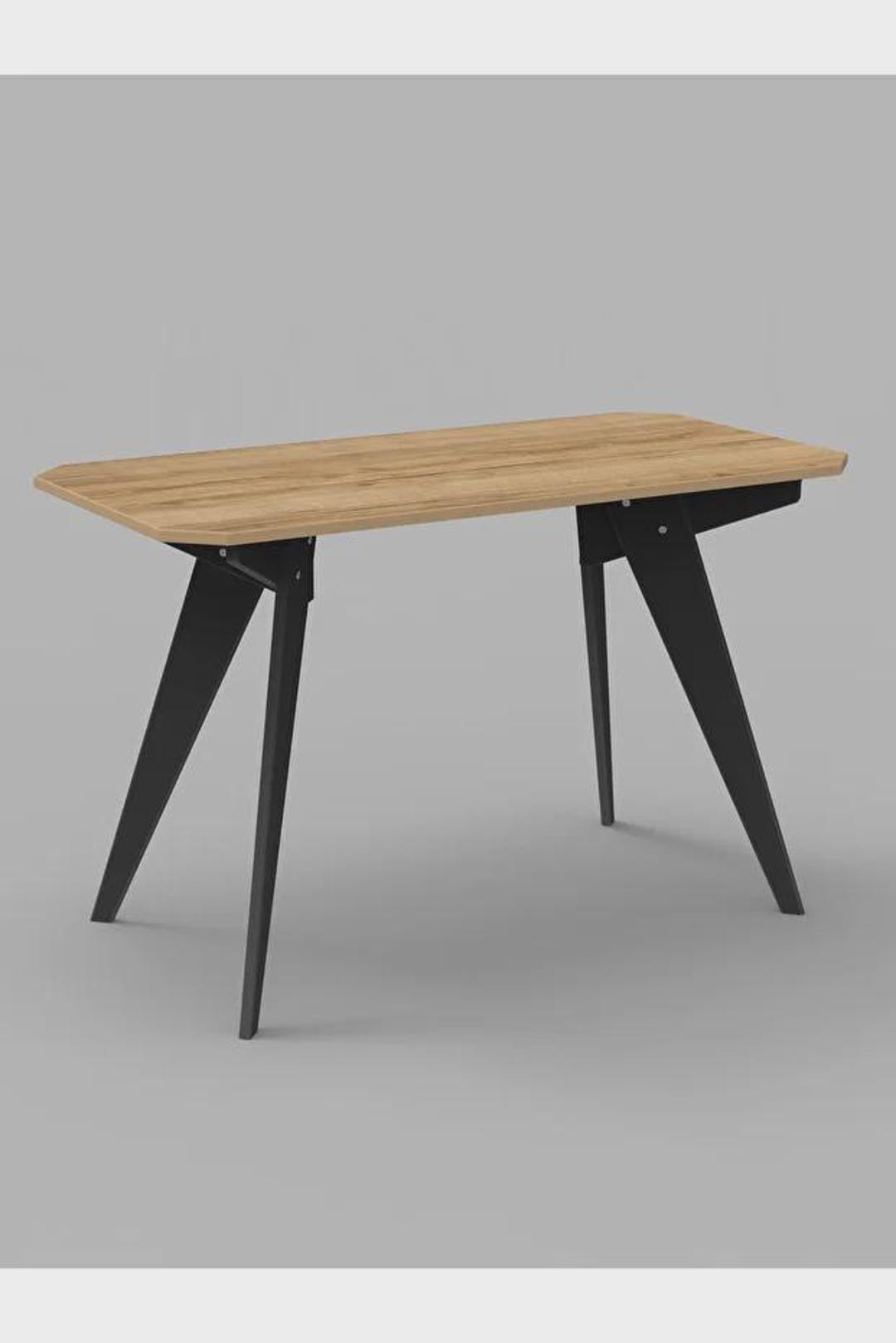 V Leg Study Desk, Modern Home Office Desk, Minimalist Laptop Table ...