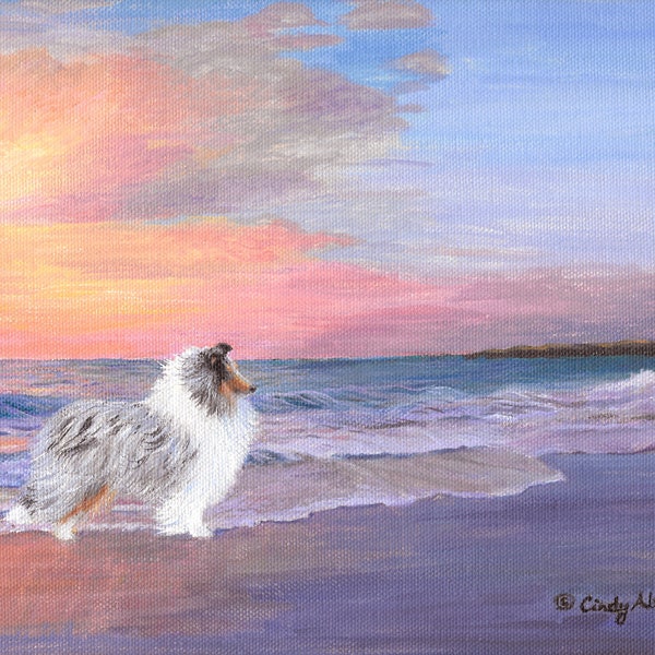 Collie Art - Etsy
