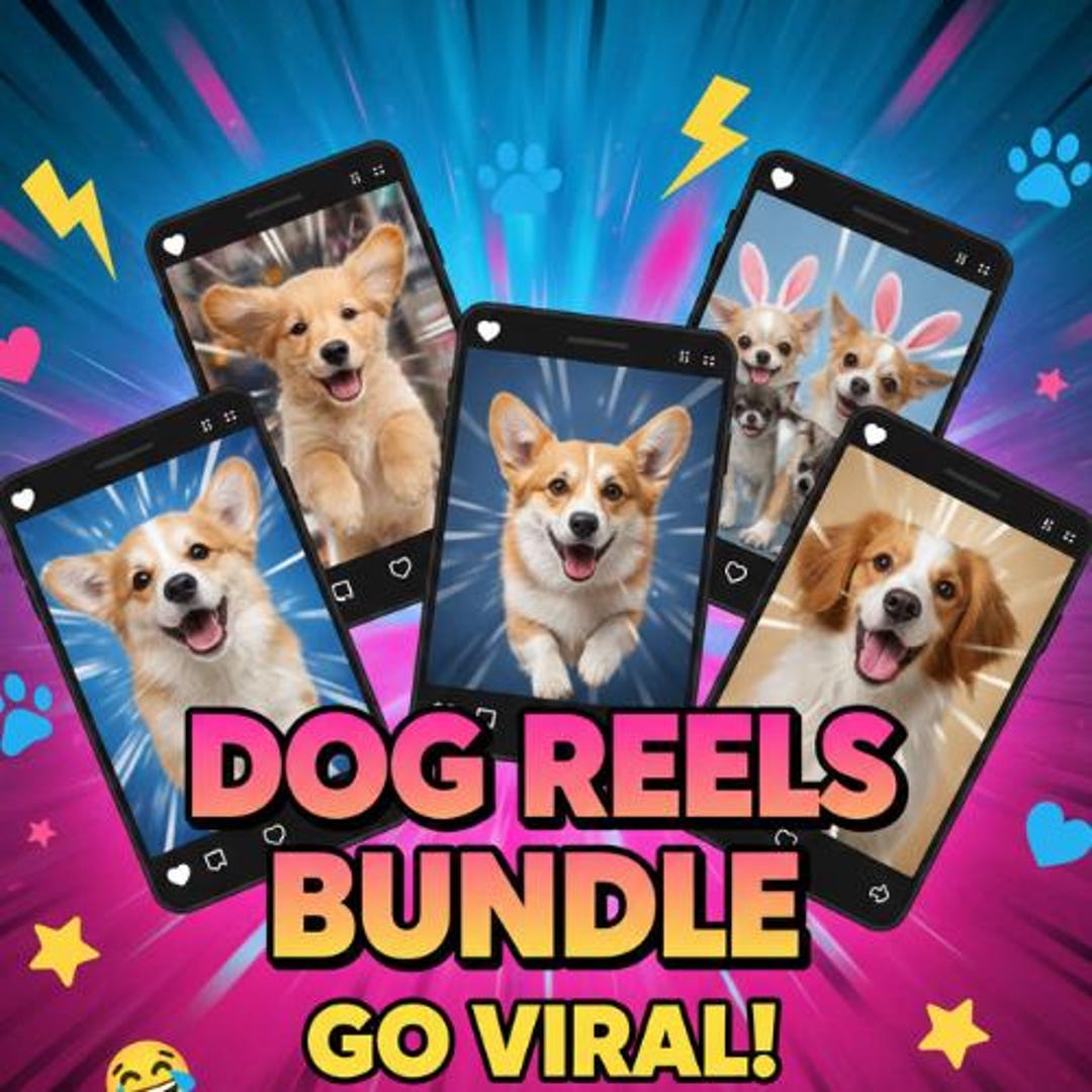 Viral Dog Reels Bundle | Social Media Pet Videos (instant Download) - Etsy