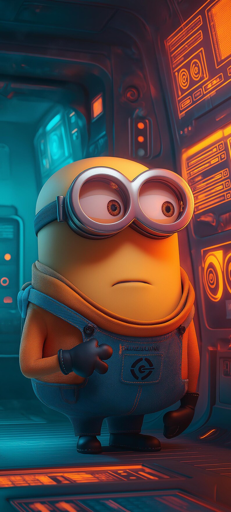 Minion Space Adventure Mobile Wallpapers Set: 5 Illumination 4K Designs ...