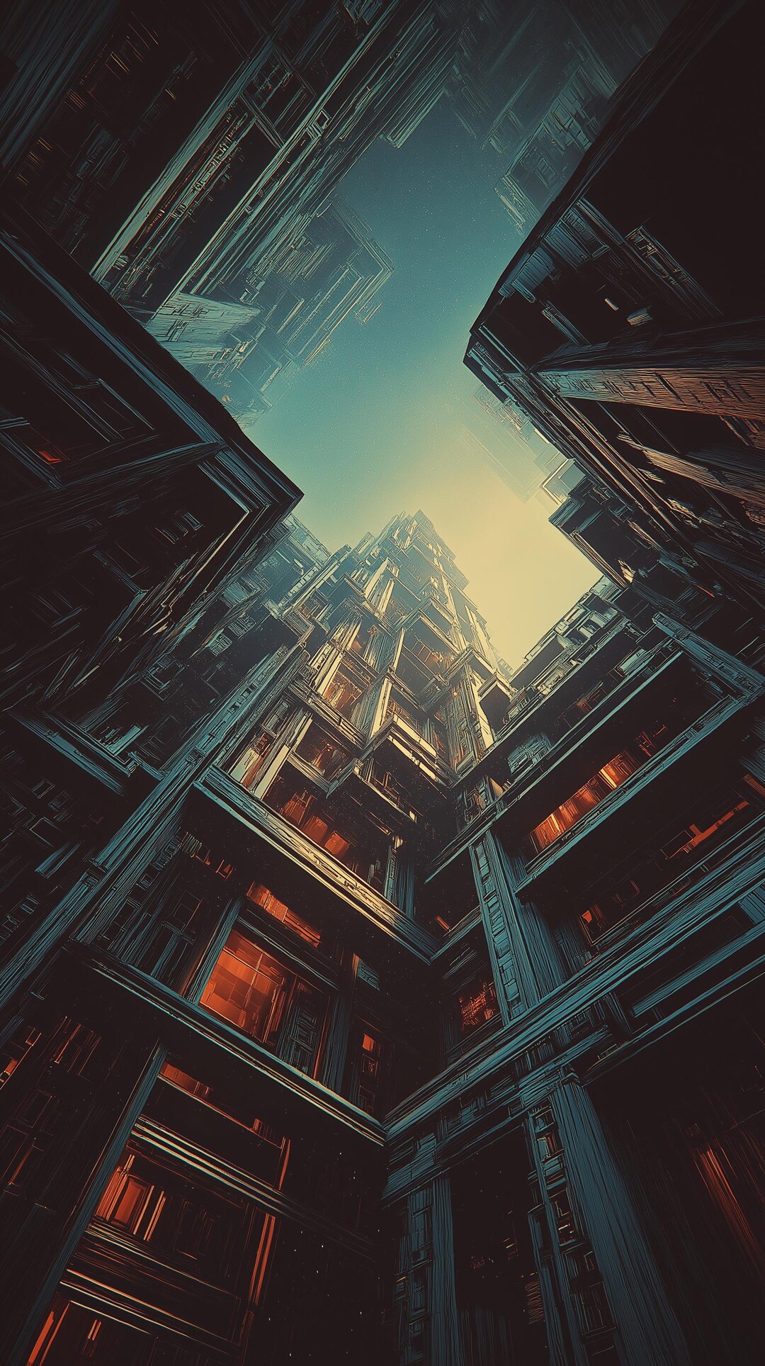 AI Art Mobile Wallpapers: 4K Algorithmic & Fractal Patterns (digital ...