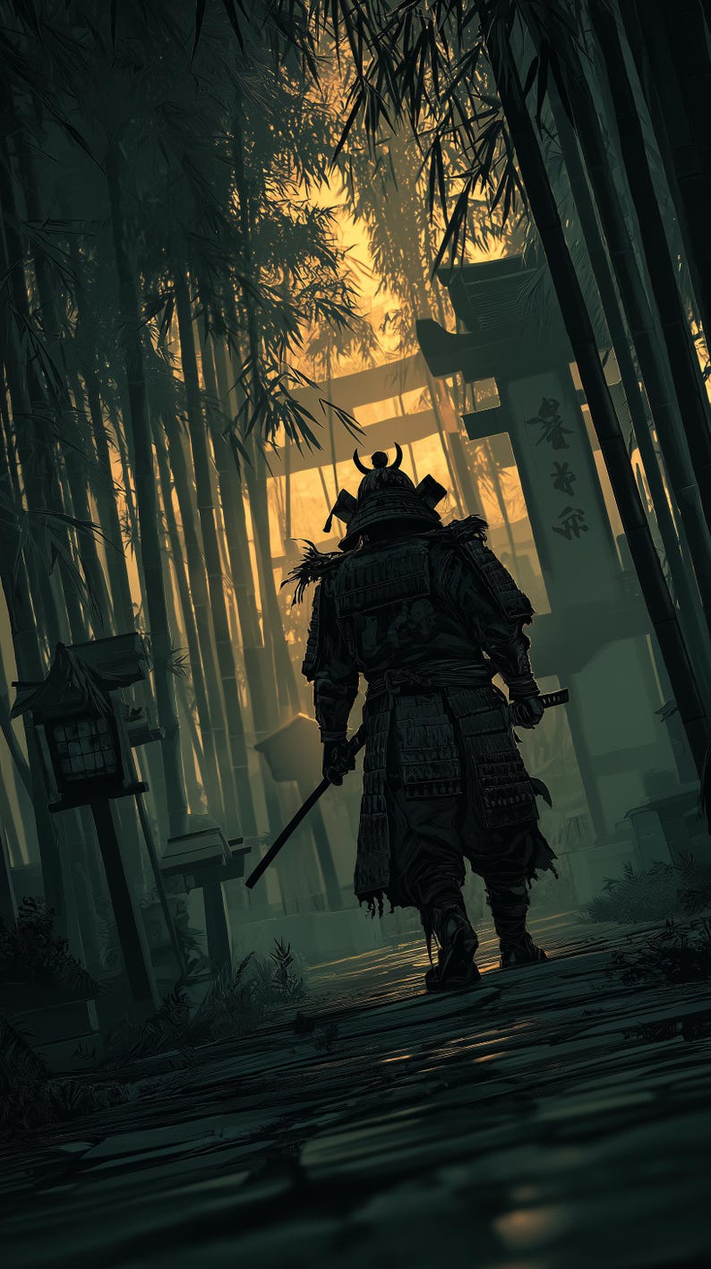 Ghost of Tsushima Gaming Wallpaper: 8 Samurai Character 4K Mobile ...