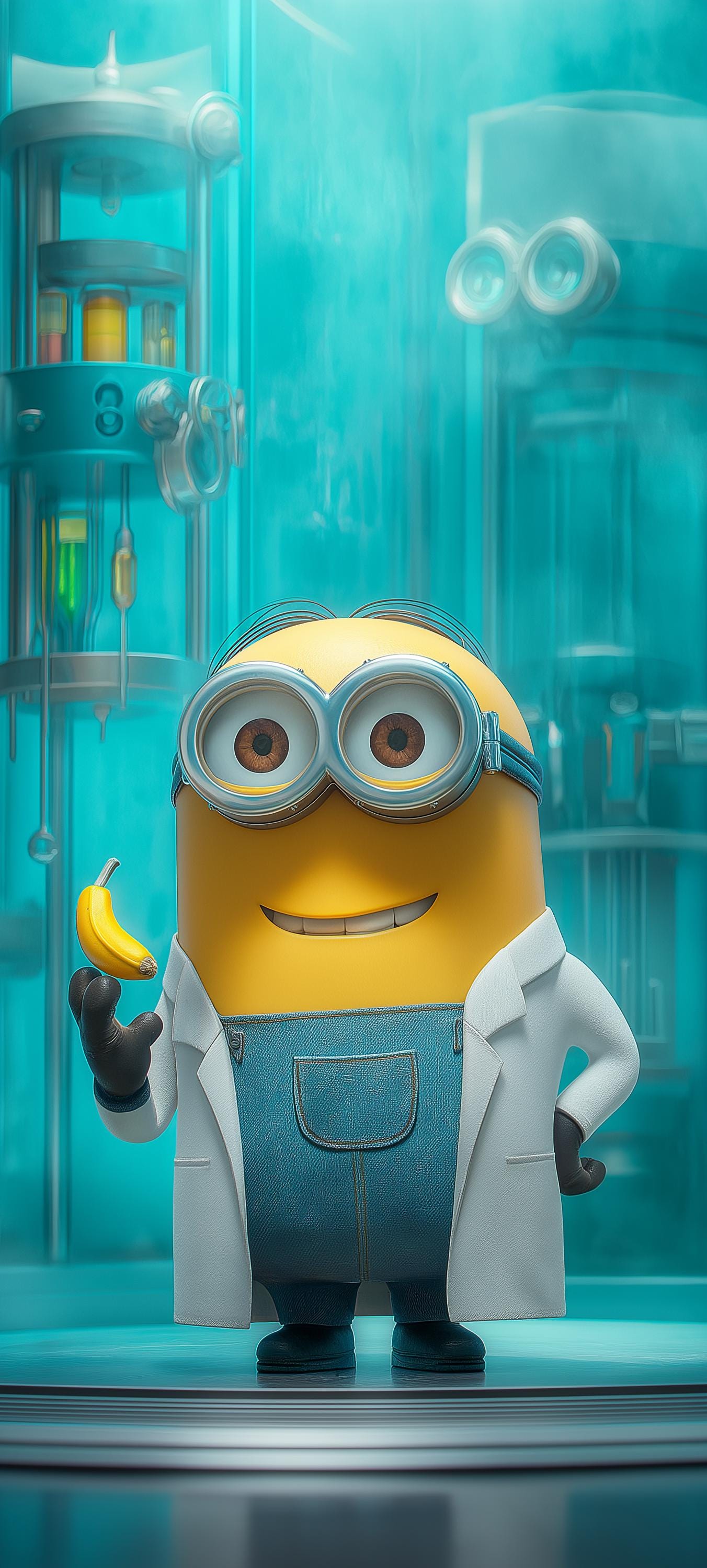 Minion Space Adventure Mobile Wallpapers Set: 5 Illumination 4K Designs ...