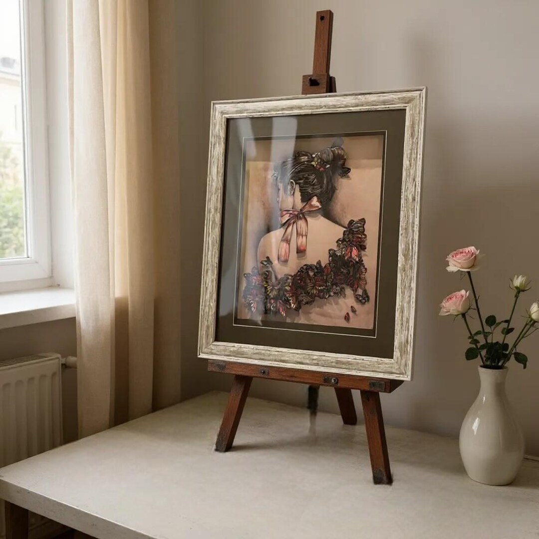 Roots of Home – Handmade 3D Layered Wall Art | Surreal Woman Portrait ...