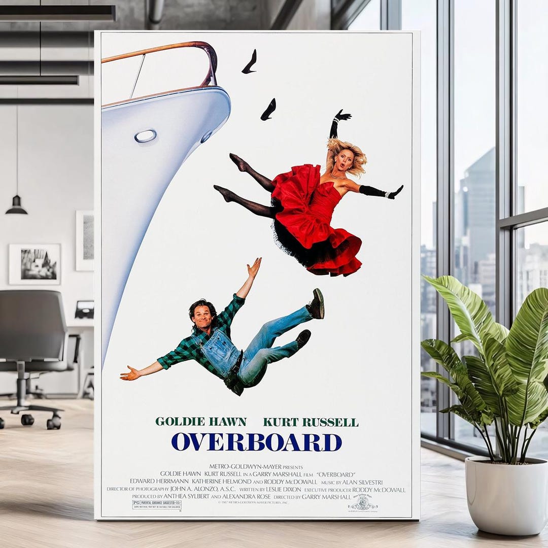 Overboard Classic Movie Posters | Canvas Prints | Movie Wall Decor ...