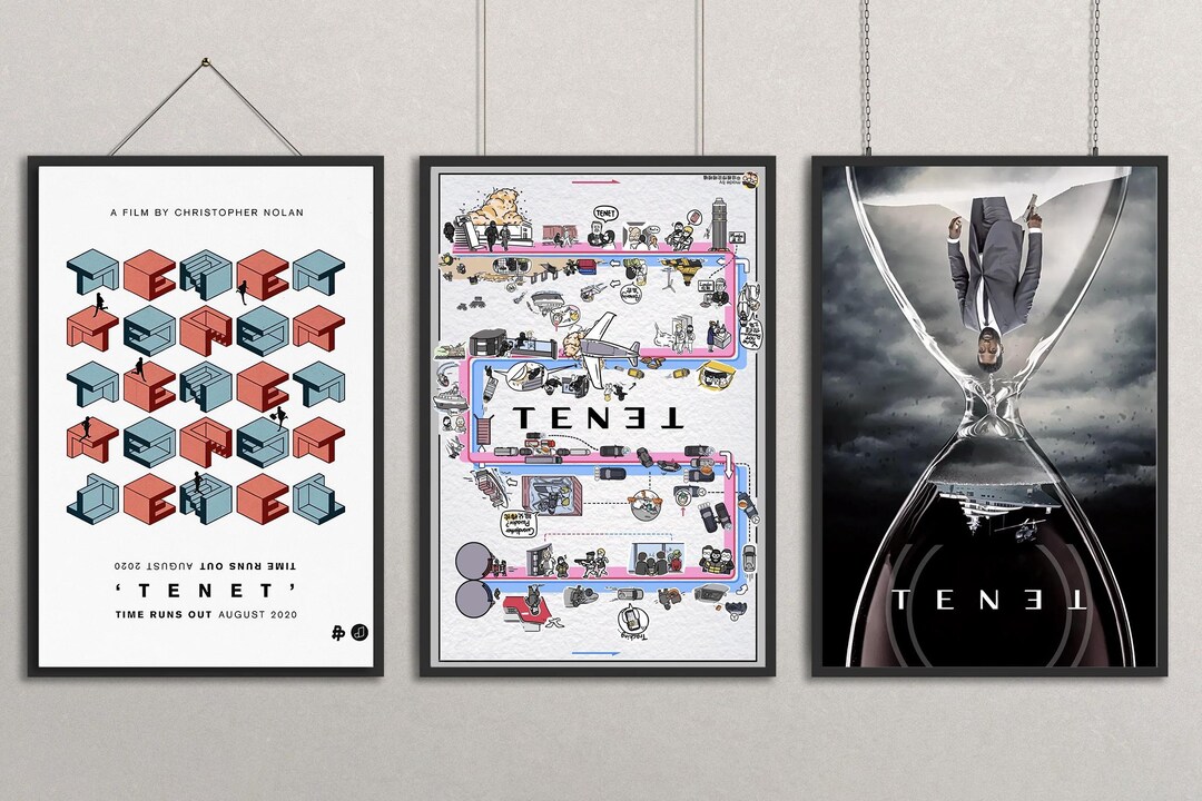 Tenet Classic Movie Posters | Canvas Prints | Movie Wall Decor | Home ...