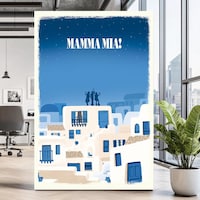 Mamma Mia Digital Poster - Etsy