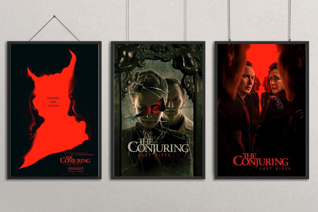 The Conjuring Last Rites Classic Movie Posters | Canvas Prints | Movie ...