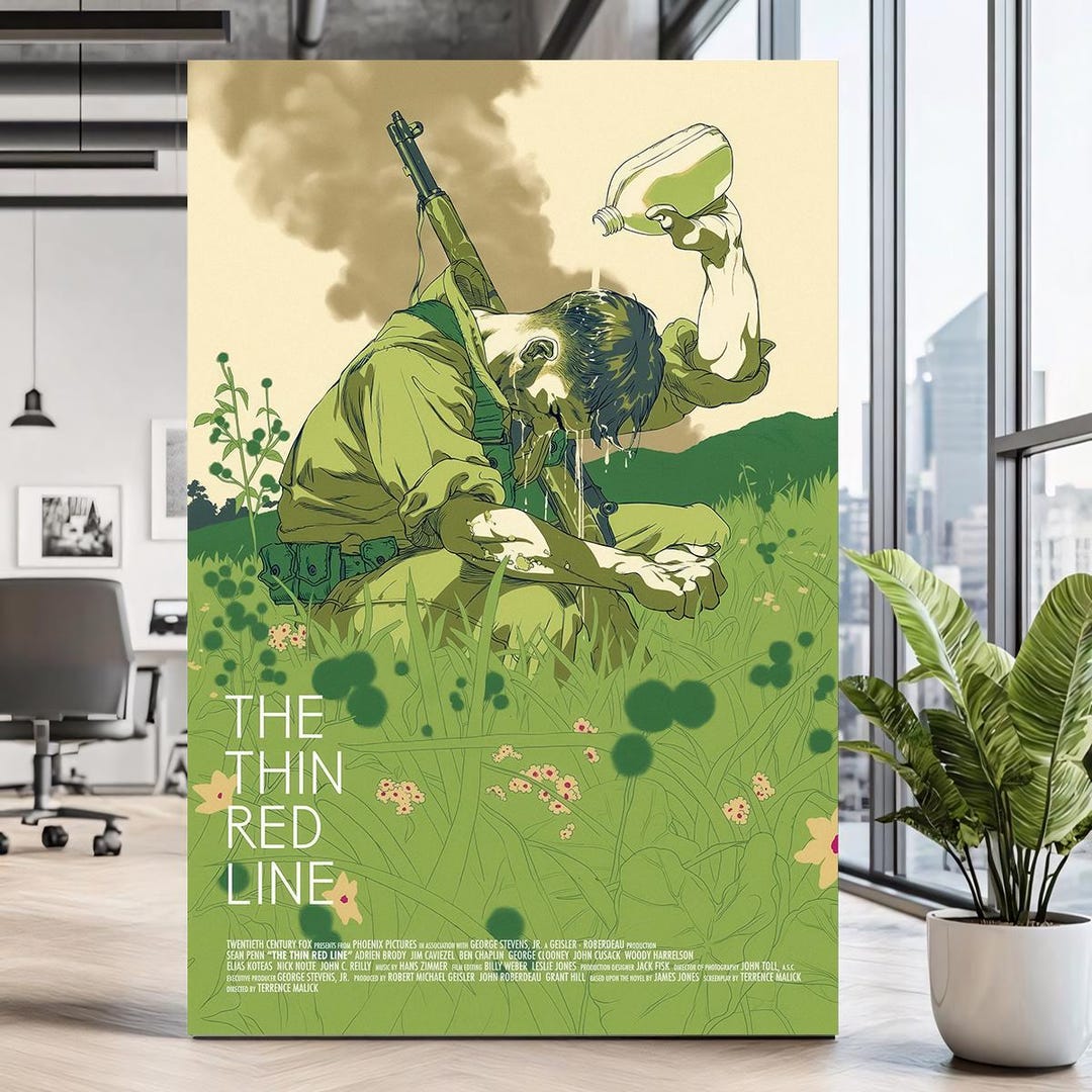 The Thin Red Line Classic Movie Posters | Canvas Prints | Movie Wall ...