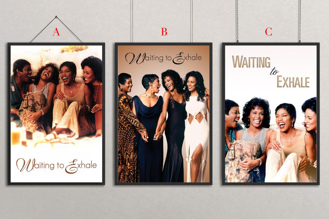 Waiting to Exhale Movie Poster | High-quality Canvas | Home Decor ...