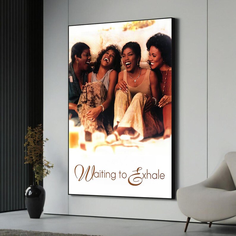 Waiting to Exhale Movie Poster | High-quality Canvas | Home Decor ...