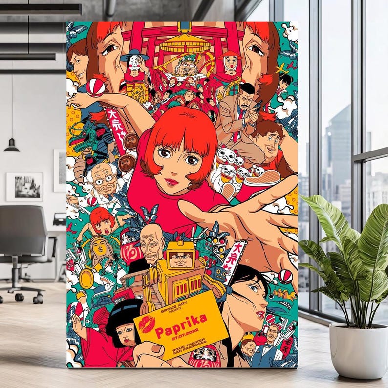Paprika Classic Movie Posters | Canvas Prints | Movie Wall Decor | Home ...