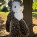 Adorable Fluffy Crochet Baby Deer Fawn Stuffy!