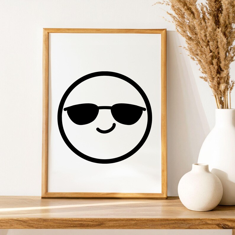 Emoji Face SVG Bundle, Clipart Cut Files (digital Download) - Etsy